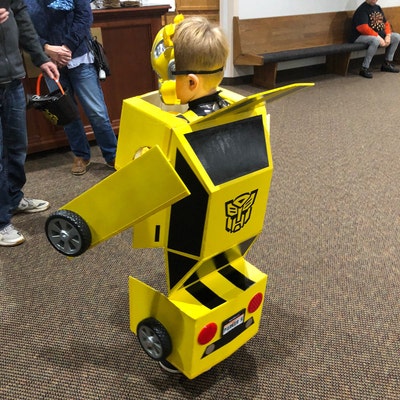 Template for Transforming Car Costume for Teens and Adults Inspired by ...