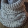FUZZY Mohair WHITE Long Mittens Thick Warm Handmade Soft Ski Cosy ...
