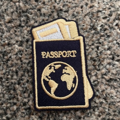 Iron on Patches Camping, Outdoors, Surfing, Travel, Embroidered Sew on ...