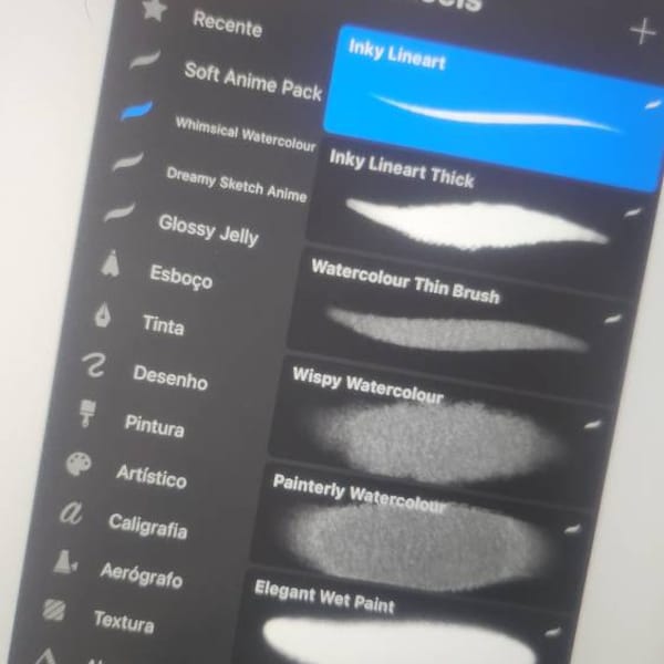 Soft Aesthetic Brushes - Anime Brush Sets: Glossy Jelly, Soft Anime ...