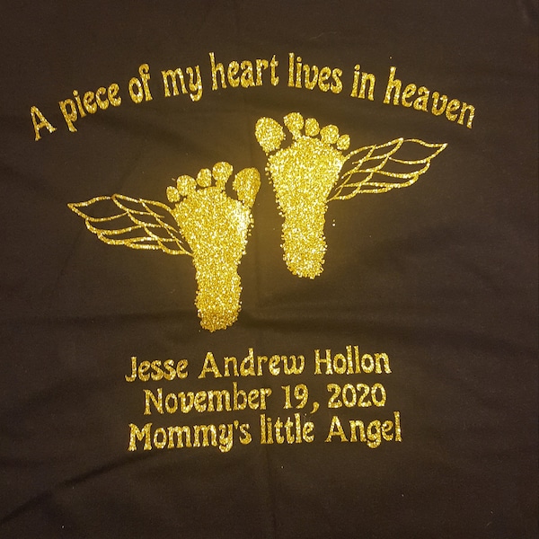 In Loving Memory Car Decal,actual Footprints,loss of Child Decal,angel ...