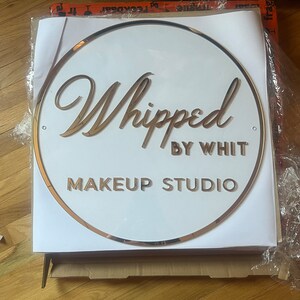 Unique Custom Made Business Sign for Your Company With Stand Offs ...