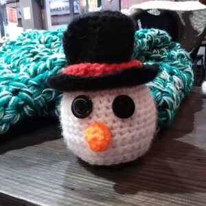 Chocolate Orange Snowman Crochet Pattern - Etsy