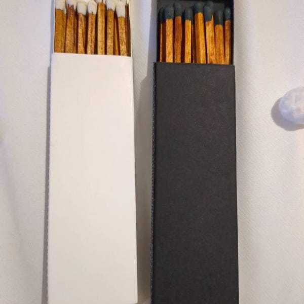 2" Inch Long, Wooden Matchsticks, Matchboxes, For, Weddings, Small Gift ...
