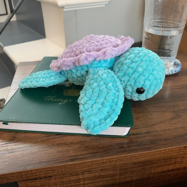 Mini Bow Turtle Crochet Pattern Valentines Day Pattern PDF Ribbon ...