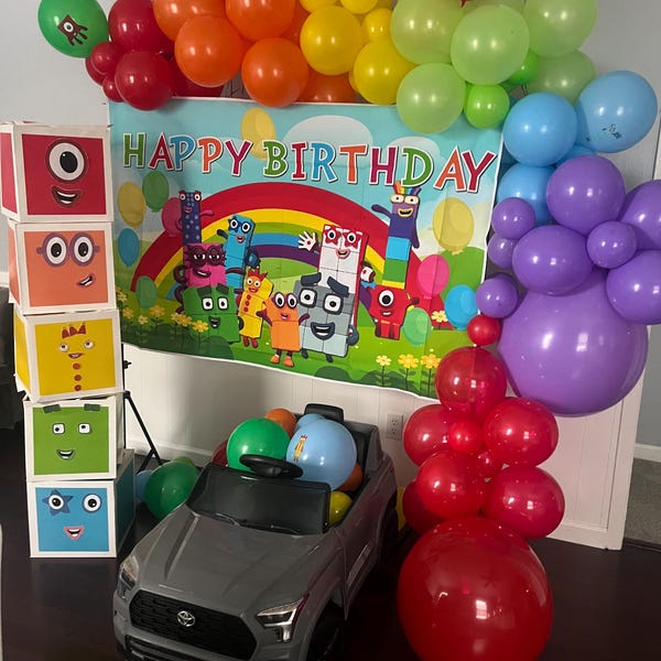 Numberblocks Glasses #3 Party Favor/photo Prop Svg, Png - Etsy