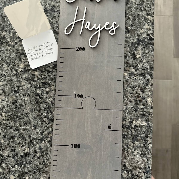 Personalized Wooden Height Marker Arrows for Growth Chart Ruler Nursery ...