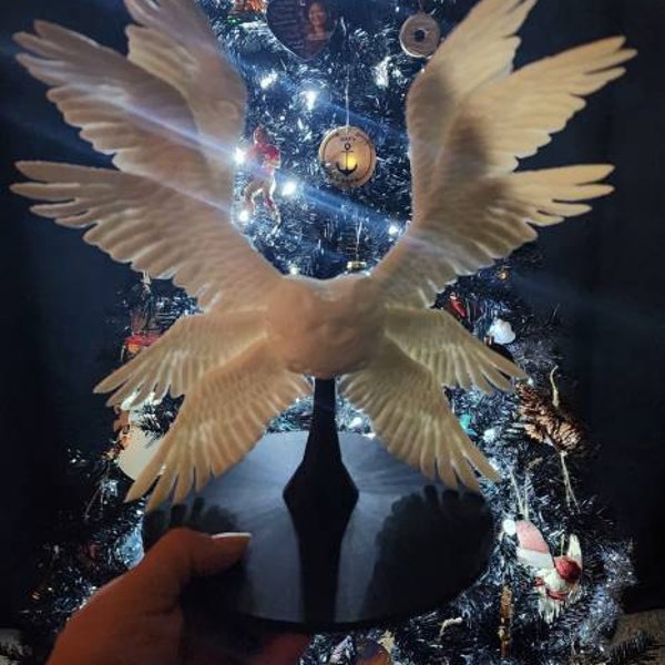 Biblically Accurate Angel Tree Topper 260mm (10.5 Inches) Wide Wingspan ...