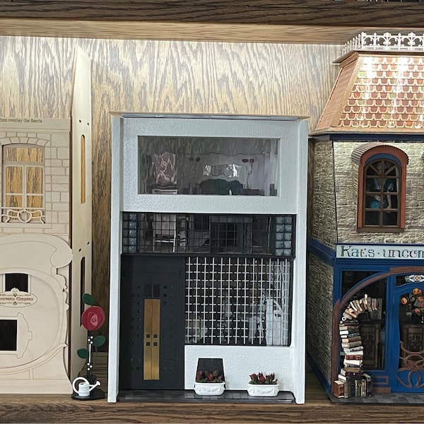 DOLLHOUSE , Miniature Kit Model "the French Boutique", Miniature Kit ...
