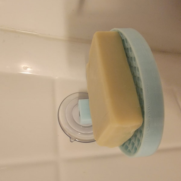 Suction Cup | Soap | Holder | Shower Soap Dish | Soap Saver | Draining ...