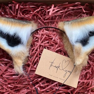 Realistic Leopard Ears Headbandrealistic Tiger Ears - Etsy