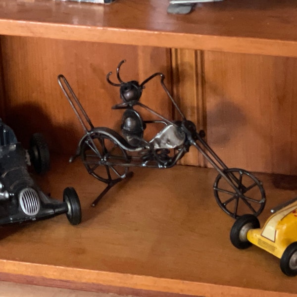 Harley Davidson Motorcycle Ant Rider Patio and Garden Decor - Etsy