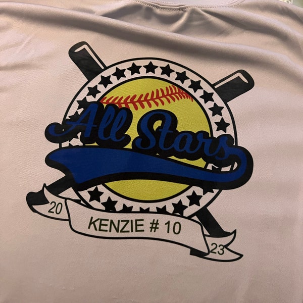 Softball Svg, All Star Softball, All Star Team, All Star Template ...