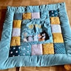 Baby blanket, quilt, Patchworkdecke, Krabbeldecke, Kinderdecke Hase - Etsy Portugal