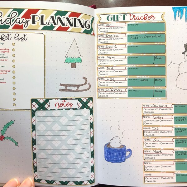 Grocery Shopping Master List: Hobonichi Weeks/cousin Notes Page Sticker ...