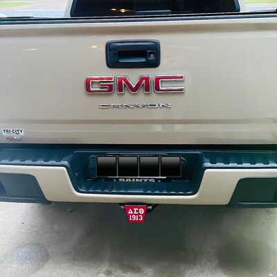 Delta Sigma Theta DST License Plate Red Background Mirror Letters ...