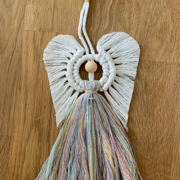 Macrame Communion/christening Mermaid 100% Cotton. Handmade ...