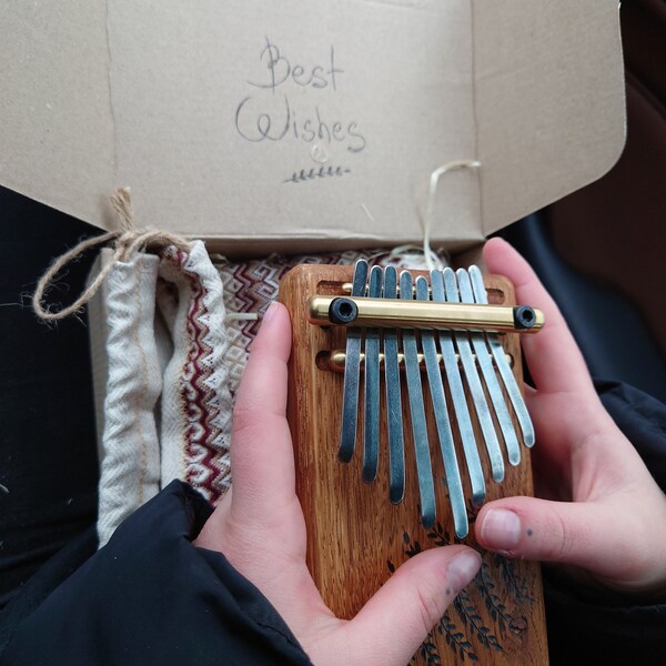 Wind Chimes Wood Custom Handmade Musical Instrument Healing Meditation ...