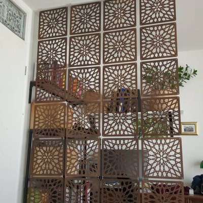 Suspended Room Dividers, Wooden Divider Panels, Hanging Dividing Wall ...
