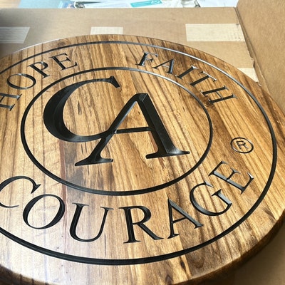 Wood Signs, Round Wooden Sign, Personalized Sign, Family Name Sign ...