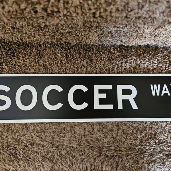 Soccer, Soccer Sign, Soccer Fan, Soccer Player, Soccer Gift, Soccer ...