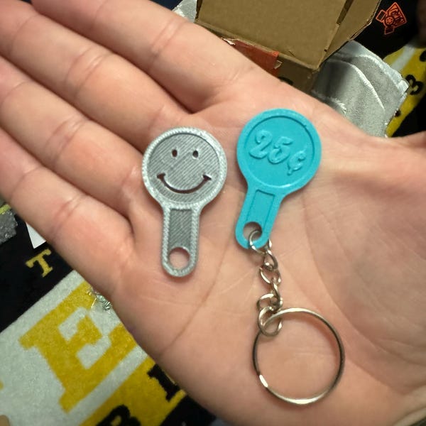 ALDI Quarter Keychain for ALDI Quarter Holder - Aldi Keychain Quarter ...