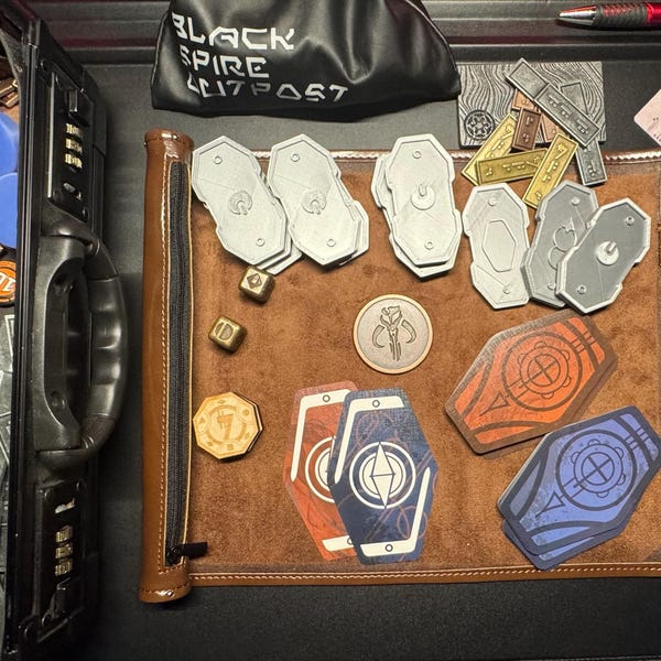 Kessel Sabacc Set With Deck, Dice, and Starter Shift Tokens | Star Wars ...