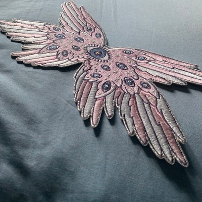 Angel Wings XL Back Patch for Jackets Biblically Accurate Angel ...