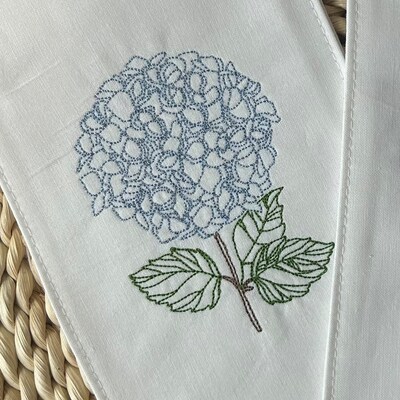 Hydrangeas Embroidery Hamptons Style Design Machine Embroidery File ...