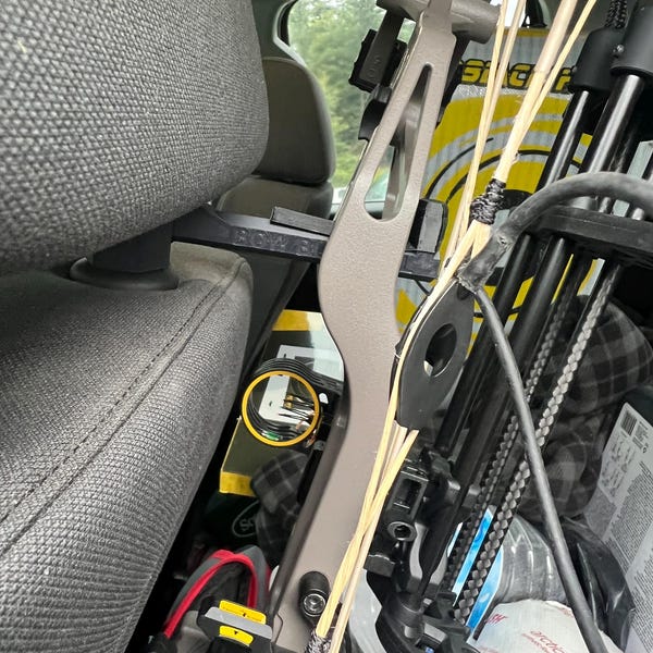 Twist-on 2.0 “XL” Bow Buddy – Nearly Universal Bow Hanger for Trucks ...