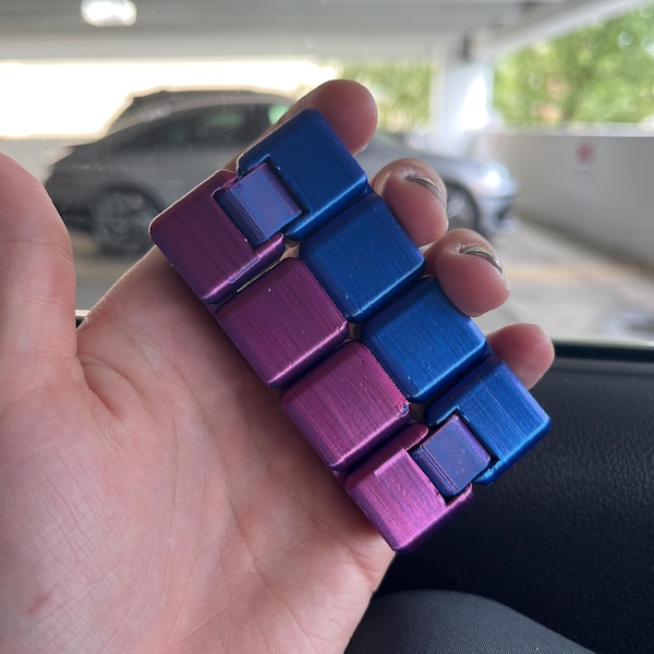 Unleash Your Inner Fidgeter With the 3D Printed Fidget Infinity Cube - Etsy
