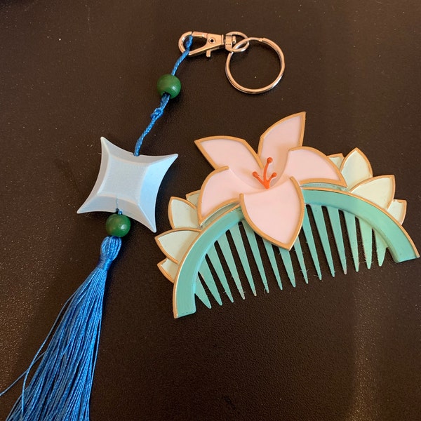 Mulan's Comb - Mulan Inspired 3D Printed Hair Comb Cosplay Accessory - Etsy