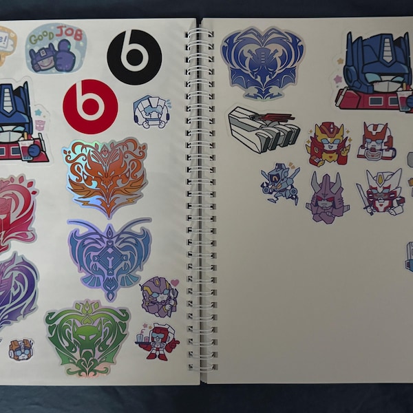 TF MTMTE TFA Starscream Sticker Sheets - Etsy