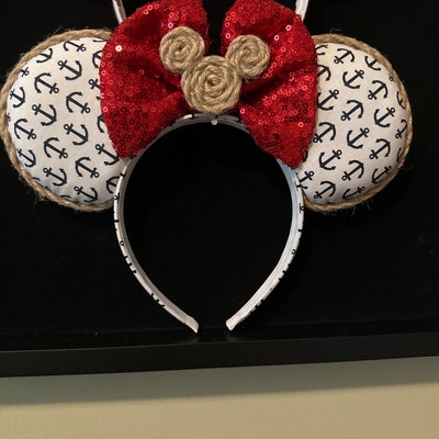 Snow White Inspired Mickey Mouse Ears - Etsy