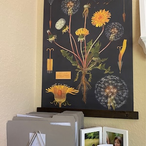 Dandelion Poster Dandelion Print Dandelion Wall Art Dandelion Print ...