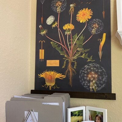 Dandelion Poster Dandelion Print Dandelion Wall Art Dandelion Print ...