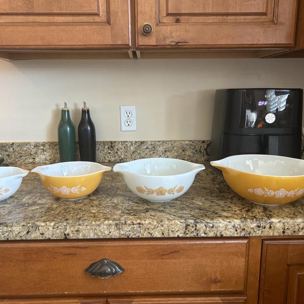 Corningware Yellow Flower Bouquet Floral Saucer to 4.5L - Etsy