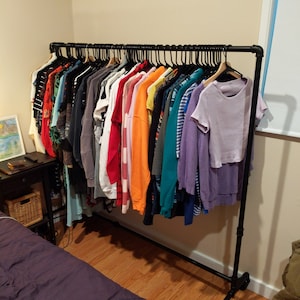 Clothing Garment Wall Rack 60 Wide Retail Store Fixture - Etsy