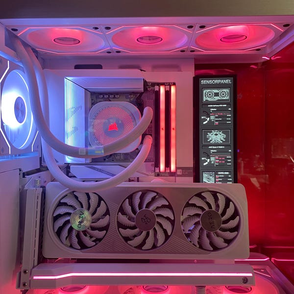 AIDA64 Sensor Panel Skin 480x1920 (vertical) | Dark Wireframe HUD ...