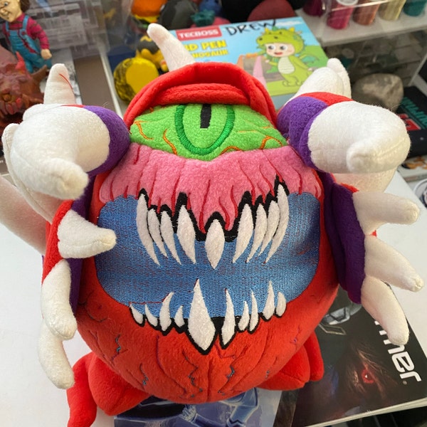 Cacodemon. Large Plush Toy. DOOM Eternal. 12 Inch - Etsy