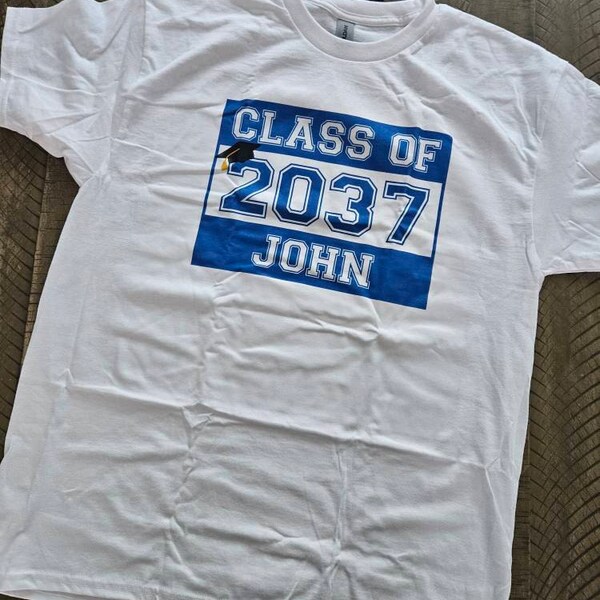 Personalized High School Graduation Class Shirt T-shirt Boy Girl Kids ...
