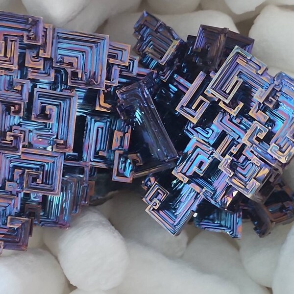 8.7 Ounce / 246 Gram Blue Bismuth Crystal - B50 - Etsy