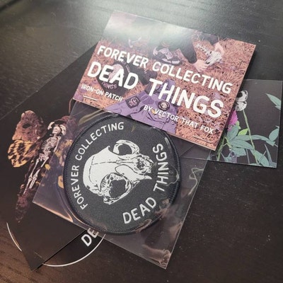 Forever Collecting Dead Things Illustration High-quality 21cm Square ...