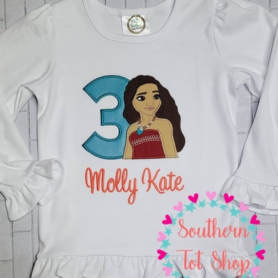 Hawaiian Princess Applique Embroidery Design, Hawaiian Girl Applique ...