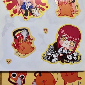 CSM Blood Devil & Nyako Acrylic Charm/keychain - Etsy