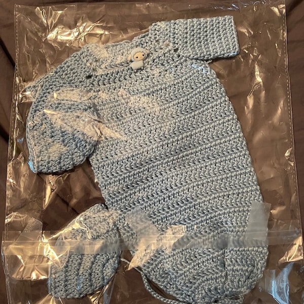 Angel Baby Boy, 21-22 Weeks Gestation, Funeral Burial Outfit, Baby Loss ...