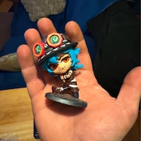 Bombardino Crocodilo Meme Figur - Baby - aus handbemaltem Kunstharz ...