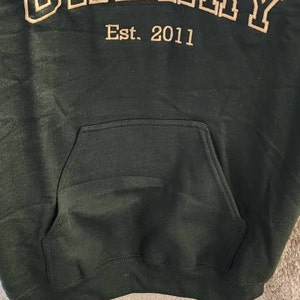 Embroidered USA State Sweatshirt Personalized States Map Sweatshirt New ...