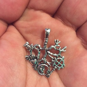 7pack Cimaruta Amulet Charm Pendant Purse Toggle Strega Stregheria ...