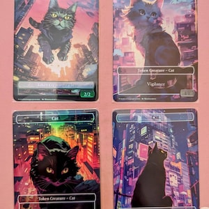 FOIL Squirrel Proxy Tokens ukiyo-e Style, Handcrafted for Edh Commander ...